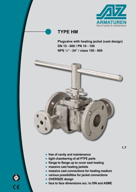 Plug Valve Dimension