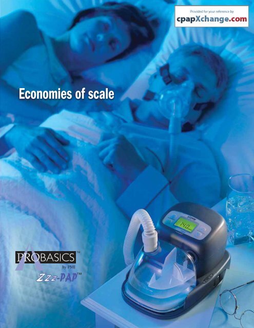 Zzz-PAP CPAP Machine - Product Brochure - Direct Home Medical