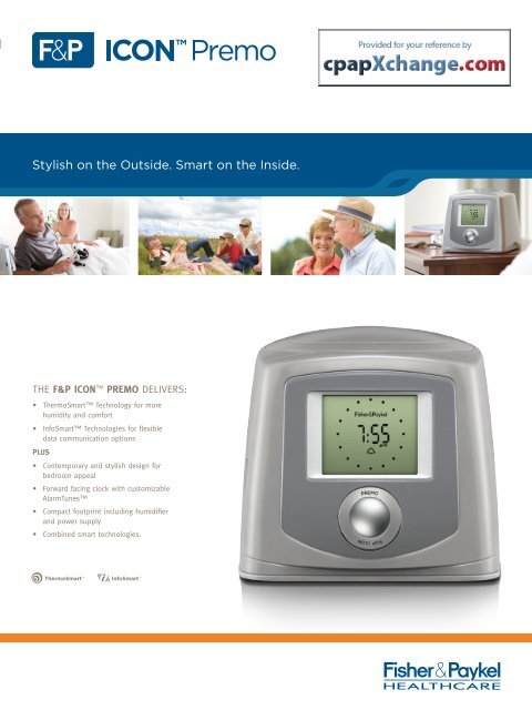 F&P ICON Premo CPAP - Product Specifications (PDF)