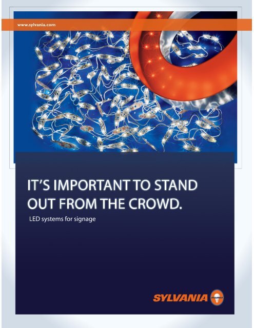 led systems for signage - Osram Sylvania