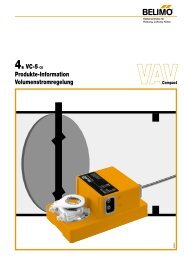 Produktinformation ZTH EU - Belimo