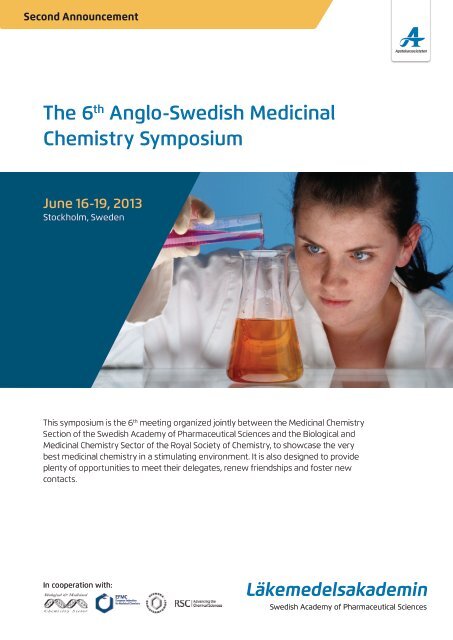 The 6th Anglo-Swedish Medicinal Chemistry Symposium