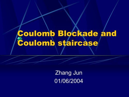 Coulomb Blockade and 'Orthodox' Theory of Single-electron Device