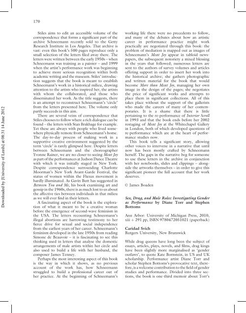 170 Downloaded by [Univer