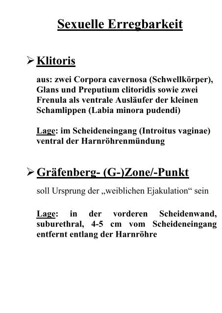 Funktionen der inneren Ge