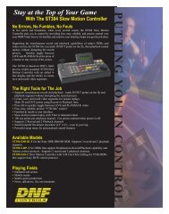 Model No. ST400-CP - DNF Controls