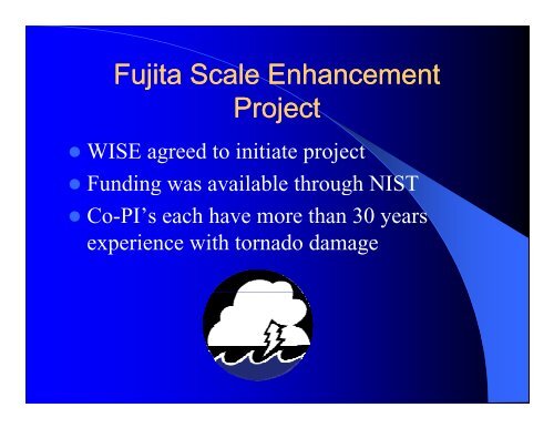 Fujita Scale Enhancement