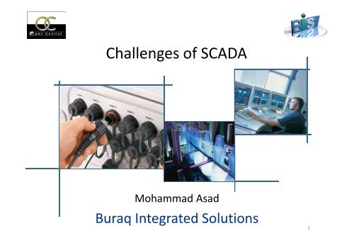 Challenges of SCADA - Center of Excellence in Industrial Automation