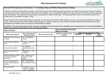 All about me - support for childminders