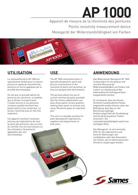 AP 1000 - Kremlin Rexson Sames