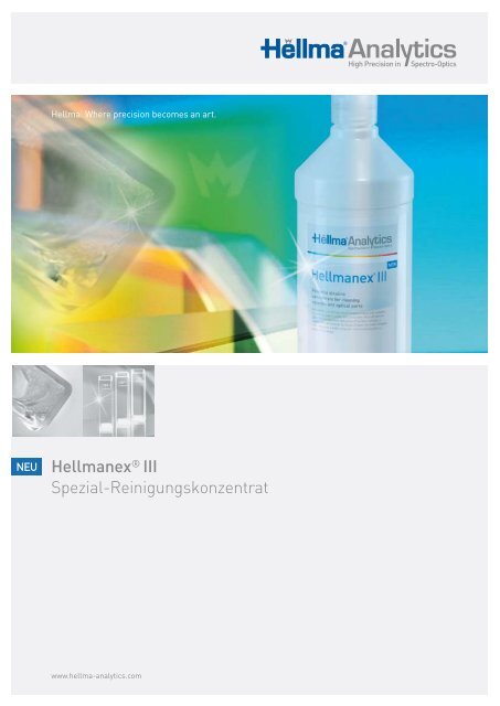 Hellmanex® III Spezial-Reinigungskonzentrat - Analytics Shop