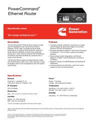 DMC Model 300 - Cummins Power Generation