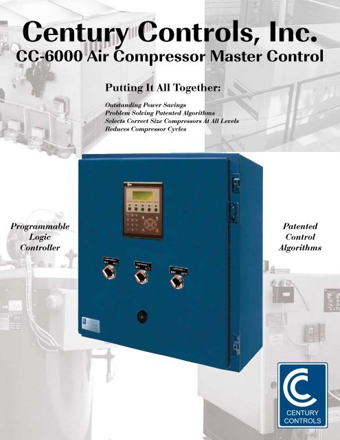 CC-6000 Air Compressor Control - Century Controls