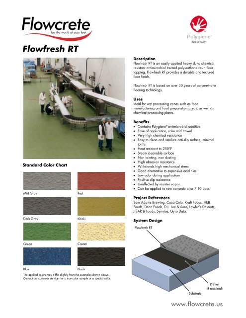 to download the Flowfresh RT Brochure - Industrial Epoxy Flooring ...