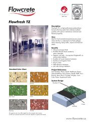 to download the Flowfresh RT Brochure - Industrial Epoxy Flooring ...