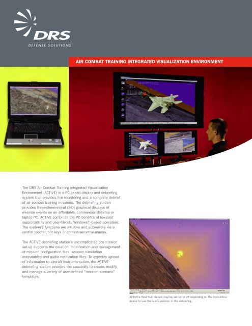 Air Combat Training integrated Visualization Environment (ACTiVE)