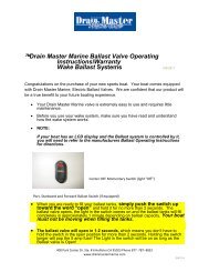 Drain Master Wiring Diagram