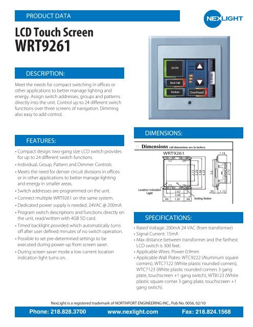 WRT9261 - NexLight