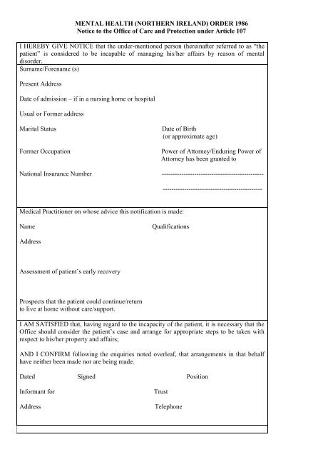 LINK TO Article 107 referral form