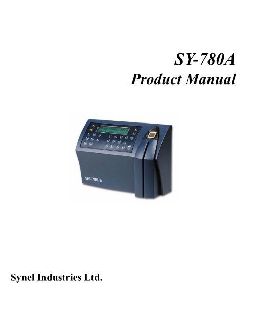 SY-780A - Synel
