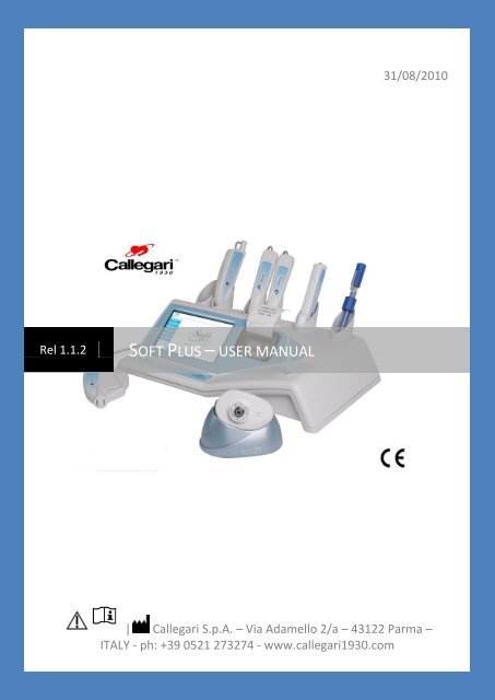 SOFT PLUS â USER MANUAL