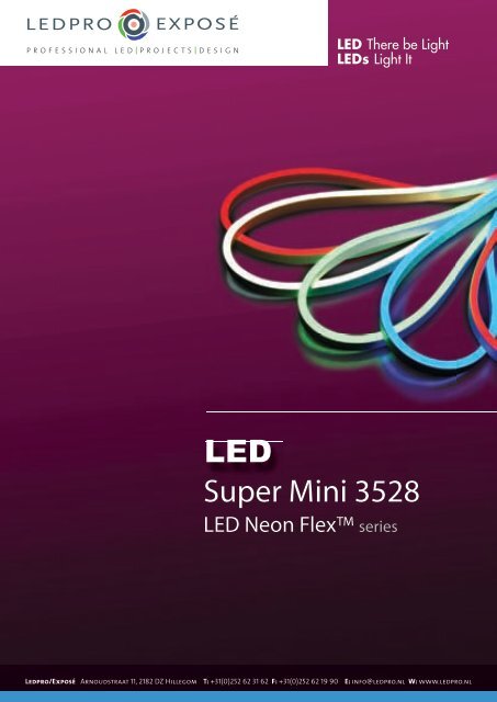 Super Mini 3528 LED Neon Flex