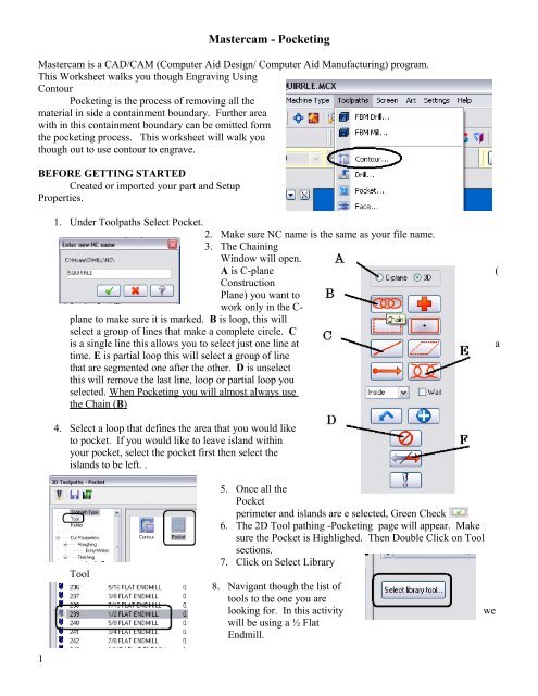Mastercam is a very powerful CAD/CAM (Computer Aid Drawing ...
