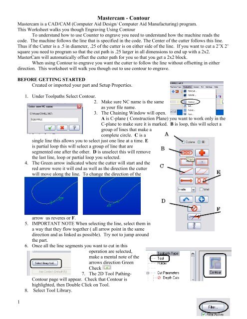 Mastercam is a very powerful CAD/CAM (Computer Aid Drawing ...