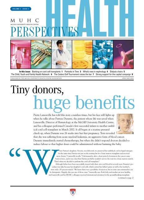 May 2004 - MUHC Foundation