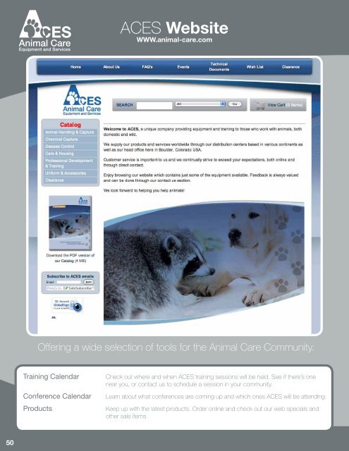 ACES Website WWW.animal-c