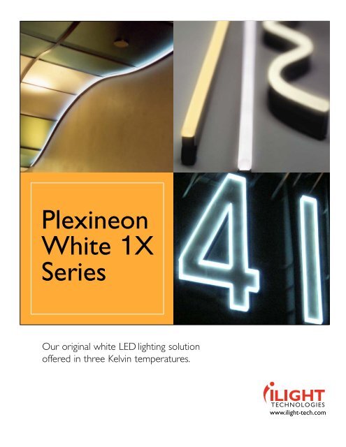 Plexineon white 1x Series.qxp - iLight Technologies