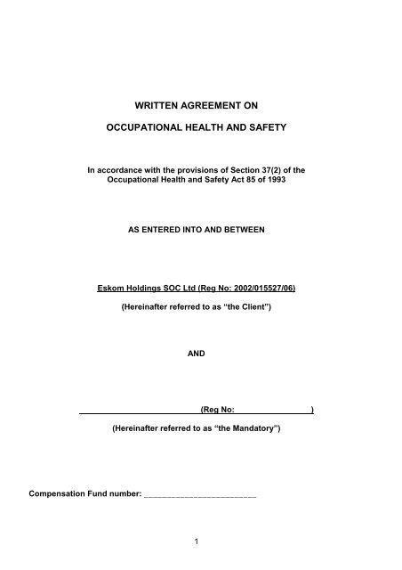 f. 37-2 Agreement.pdf - Eskom IDM