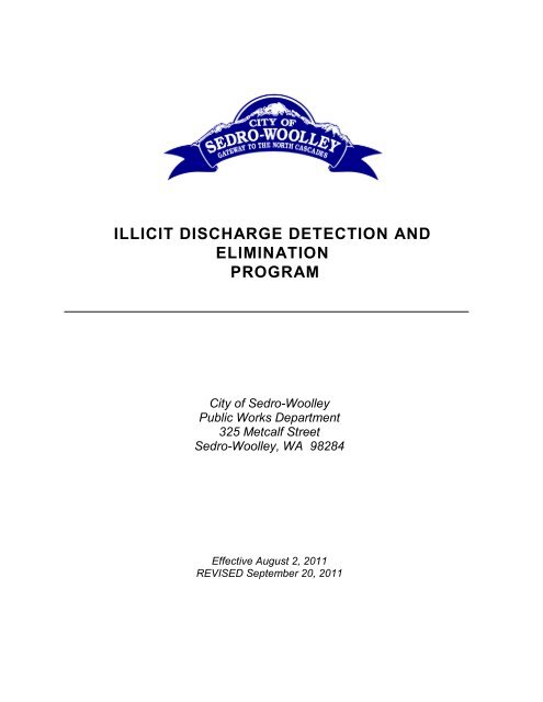 IDDE - City of Sedro-Woolley