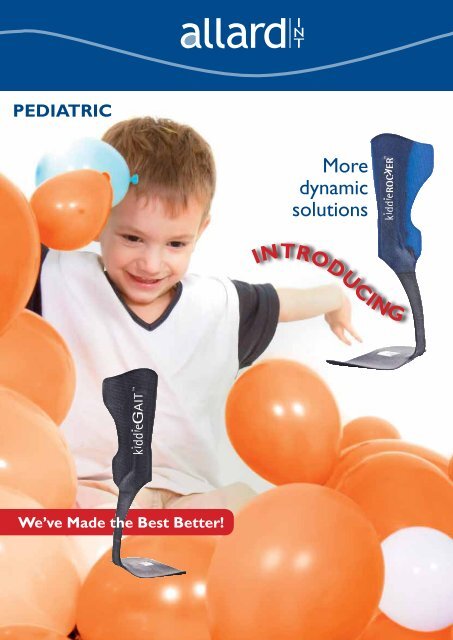 KiddieGAIT & KiddieROCKER Leaflet - Allard International