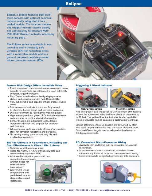 Eclipse - Imtex Controls