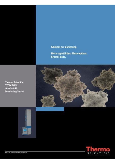 Thermo Scientific TEOM 1405 Ambient Air monitoring ... - CMB Control
