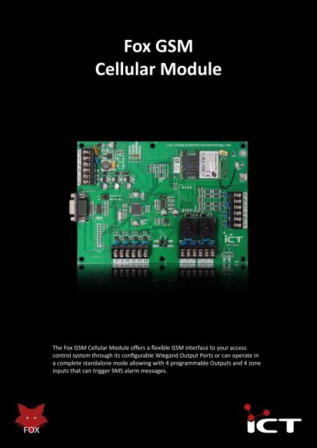 Fox GSM Cellular Module - ICT