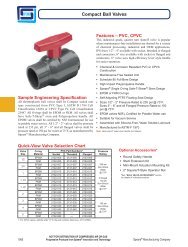 compact manifold valves - CORTEC is a design, manufacturing