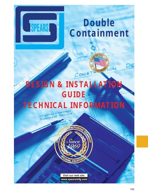 Double Containment Design & Installation Guide - Spears ...