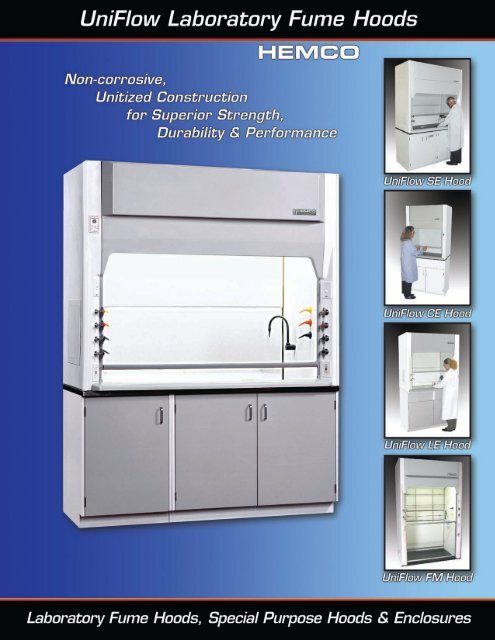 UniFlow Fume Hoods - Hemco