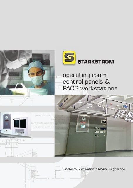 operating room control panels & PACS workstations - Starkstrom