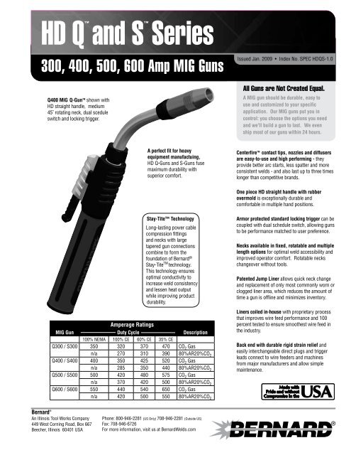 Brochure - Burnback Welding Equip Services