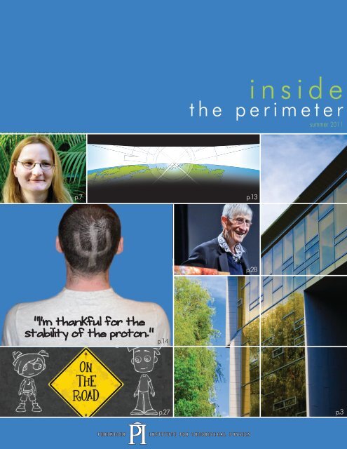 Inside the Perimeter - Summer 2011 - Perimeter Institute