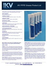 PFPE (perfluoropolyether) Grease for Corrugators