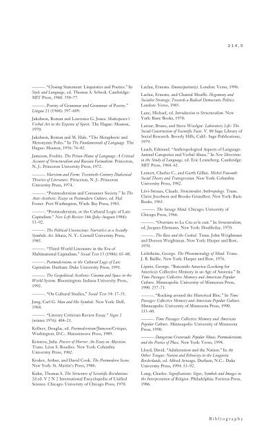 THEORY Semiological Readi