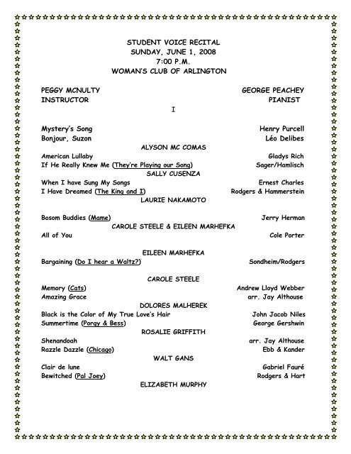 to View the Adult Recital Program (PDF)