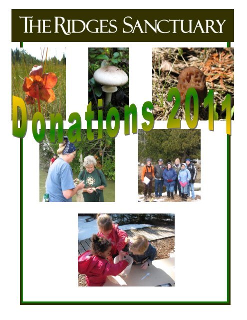 Memberships (cont.) - The Ridges Sanctuary