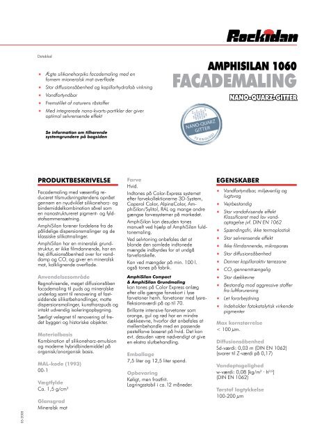 Hent teknisk datablad med alle behandlingsinfo - Rockidan