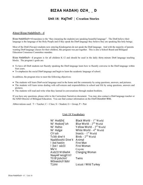 Unit 18 PDF - Dine Education Web