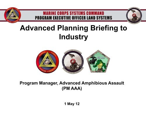 Advanced Amphibious Assault Vehicles - Defense Innovation ...